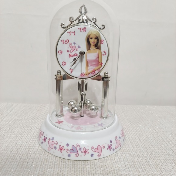 Wall Decor | Barbie Porcelain Anniversary Clock With Precision Movement ...